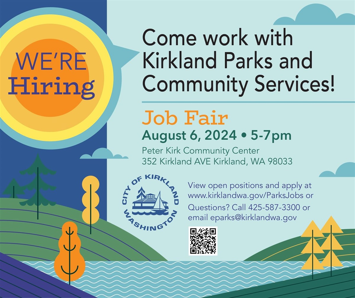 Find Your Next Job at Kirkland Parks’ Job Fair – City of Kirkland
