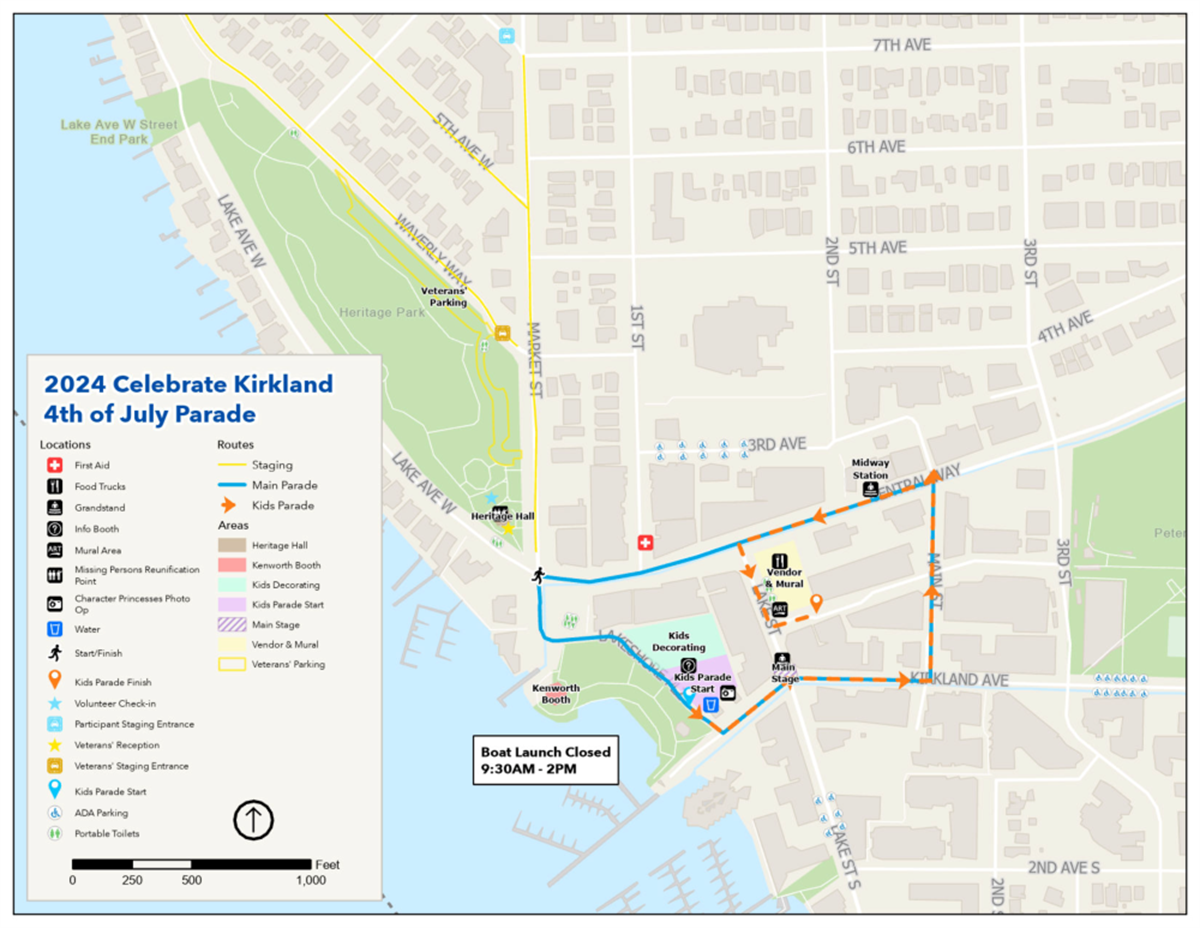 Celebrate Kirkland: Traffic Alert for 4th of July Parade – City of Kirkland